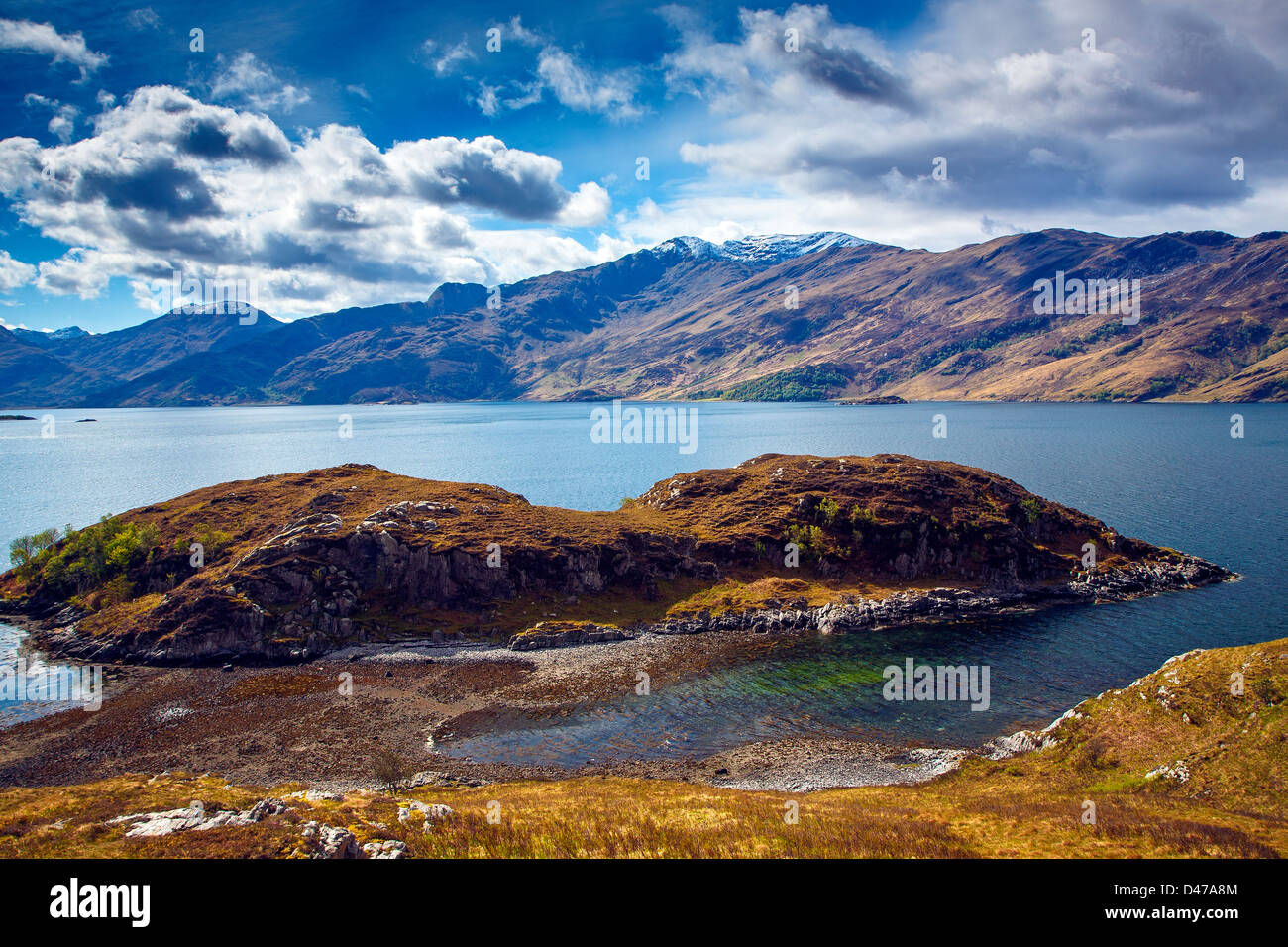 Loch Hourn, Glenelg, Highlands, Scotland. UK Stock Photo - Alamy