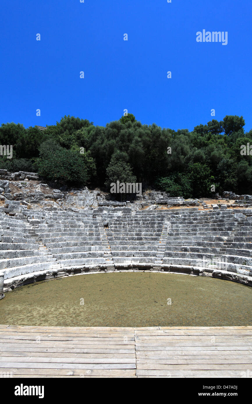 Ruins of ancient Butrint, UNESCO World Heritage Site, Butrint National ...