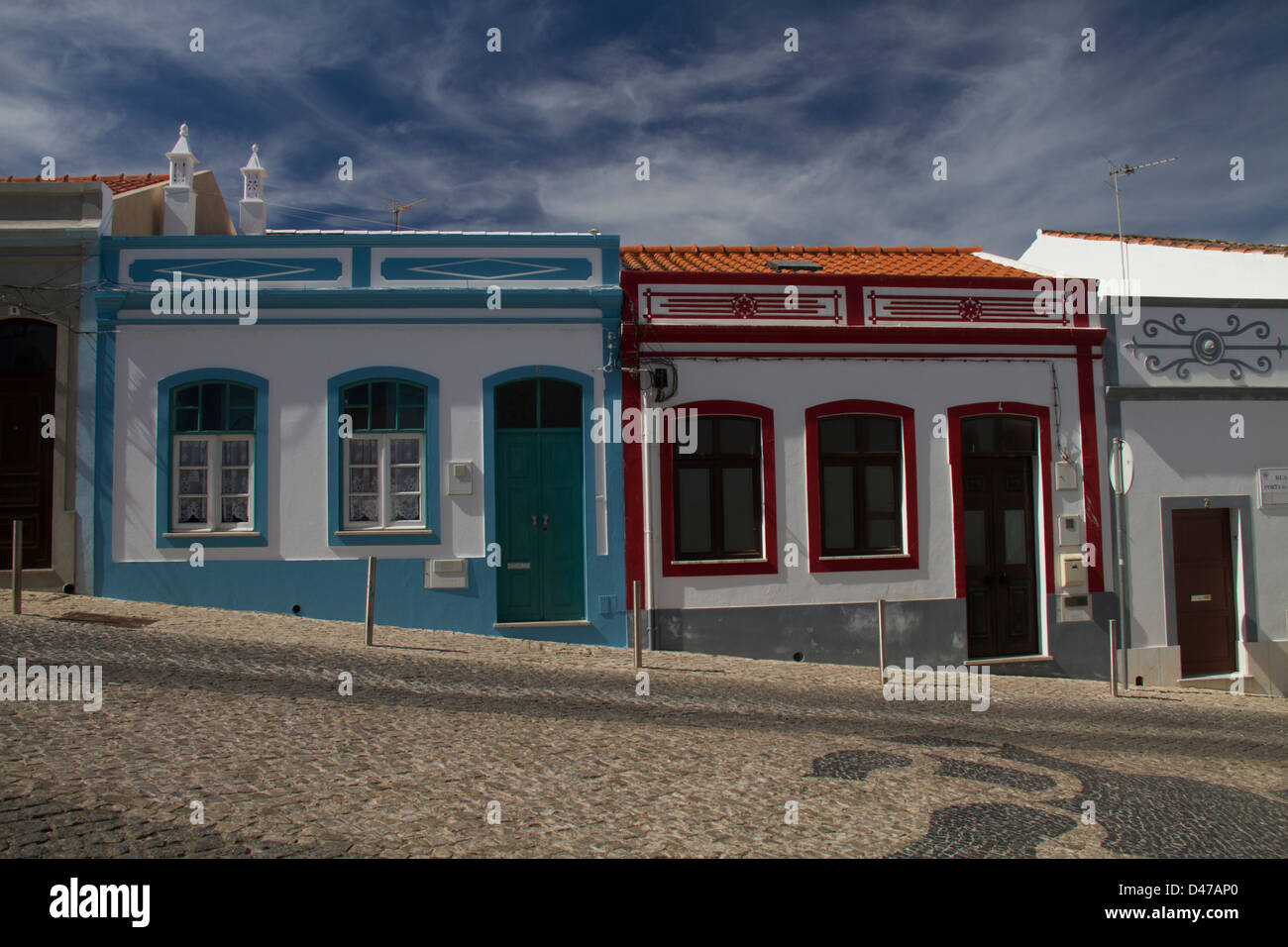 Doors and Windows in Lagos Portugal Stock Photo - Alamy