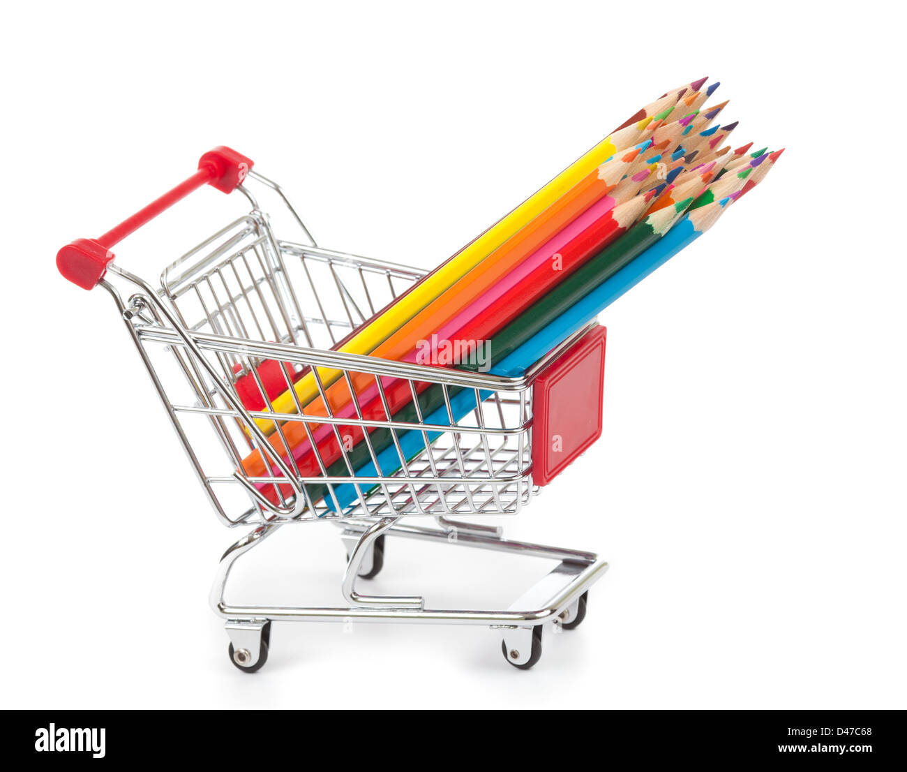 Shopping cart pencil drawing cart hi-res stock photography and images ...