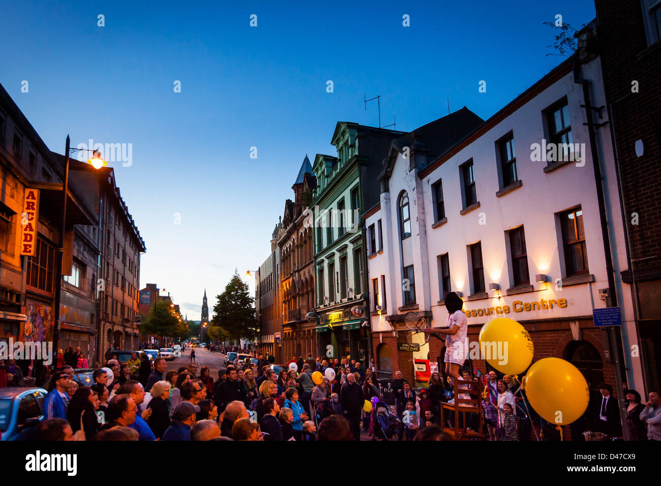 Belfast Night Life, Northern Ireland Stock Photo - Alamy
