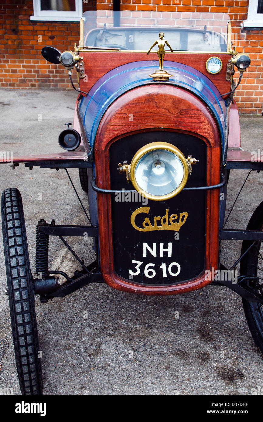 1921 Carden Cyclecar, VSCC event, Brooklands Weybridge Surrey uk Stock ...