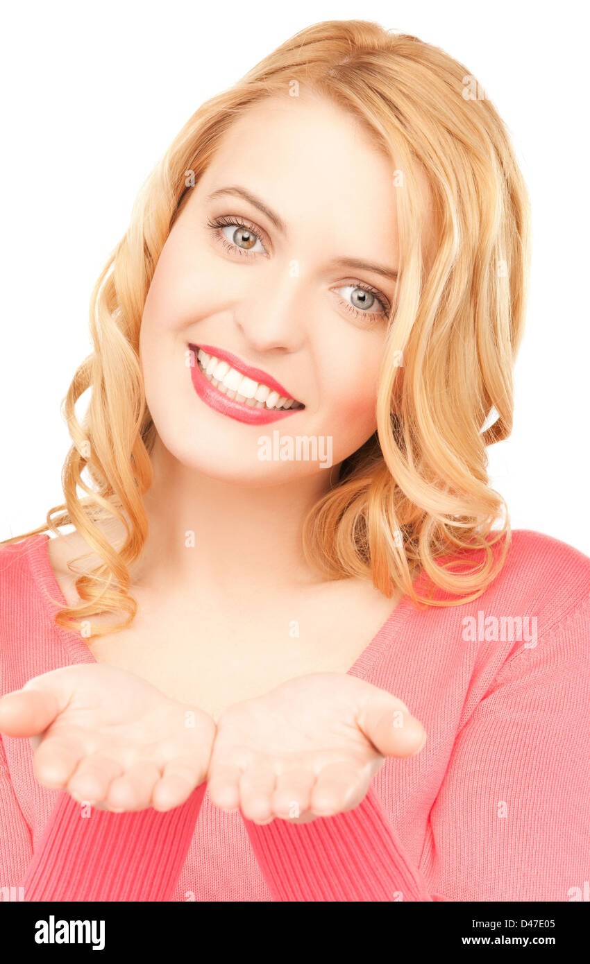 something on the palms Stock Photo - Alamy