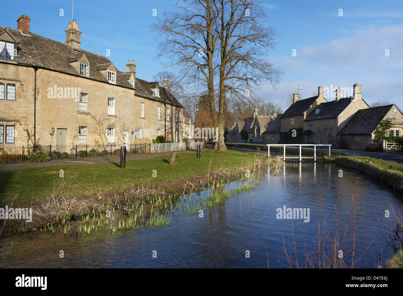 Lower Slaughter, Cotswolds Stock Photo - Alamy