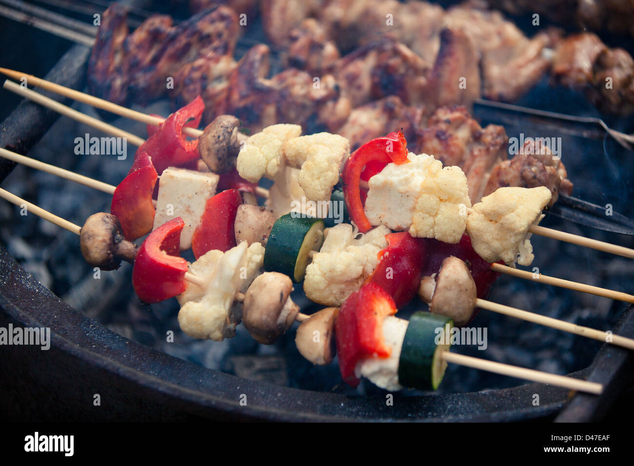 Grill skew hi-res stock photography and images - Alamy