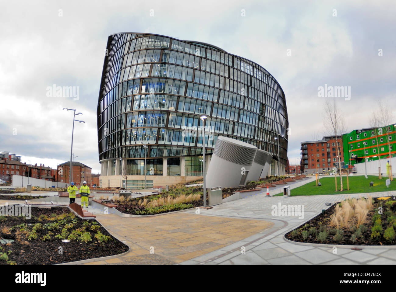 Manchester Cooperatives new headquarters, 1 Angel Square. A modern ...