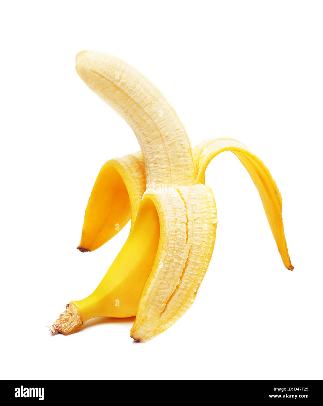 Open banana hi-res stock photography and images - Alamy