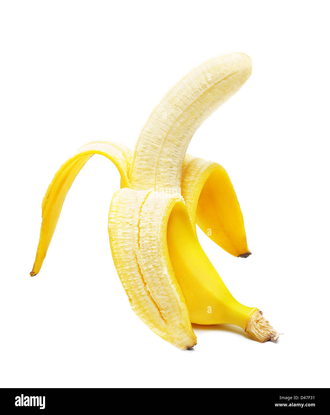 Open banana hi-res stock photography and images - Alamy