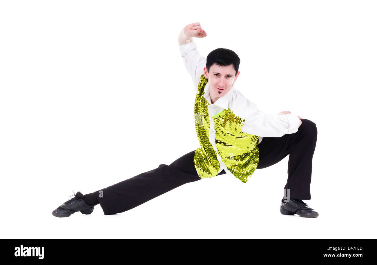 disco dancer man showing some movements Stock Photo - Alamy