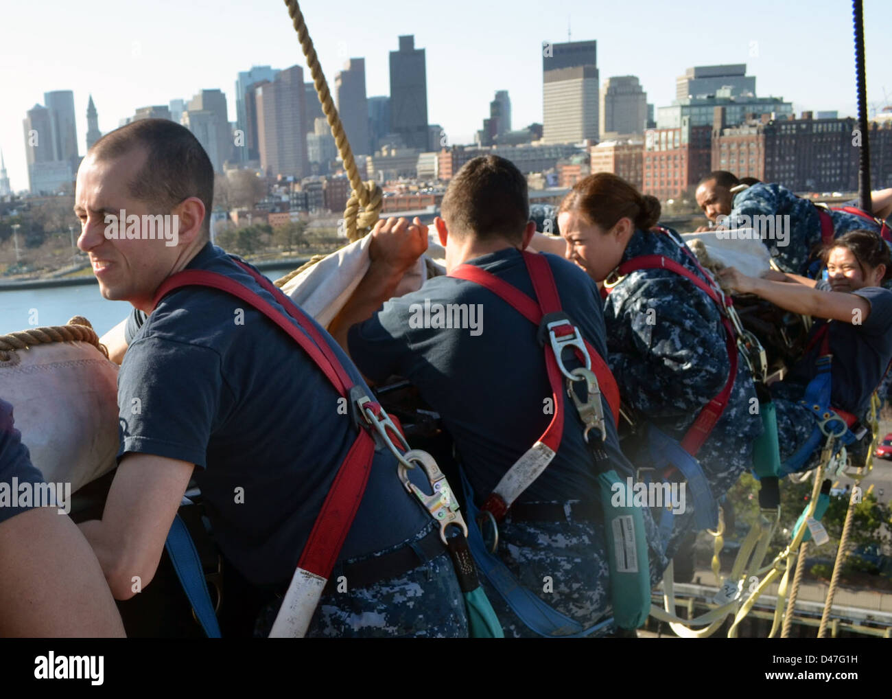 Sailors on the uss constitution hi-res stock photography and images - Alamy