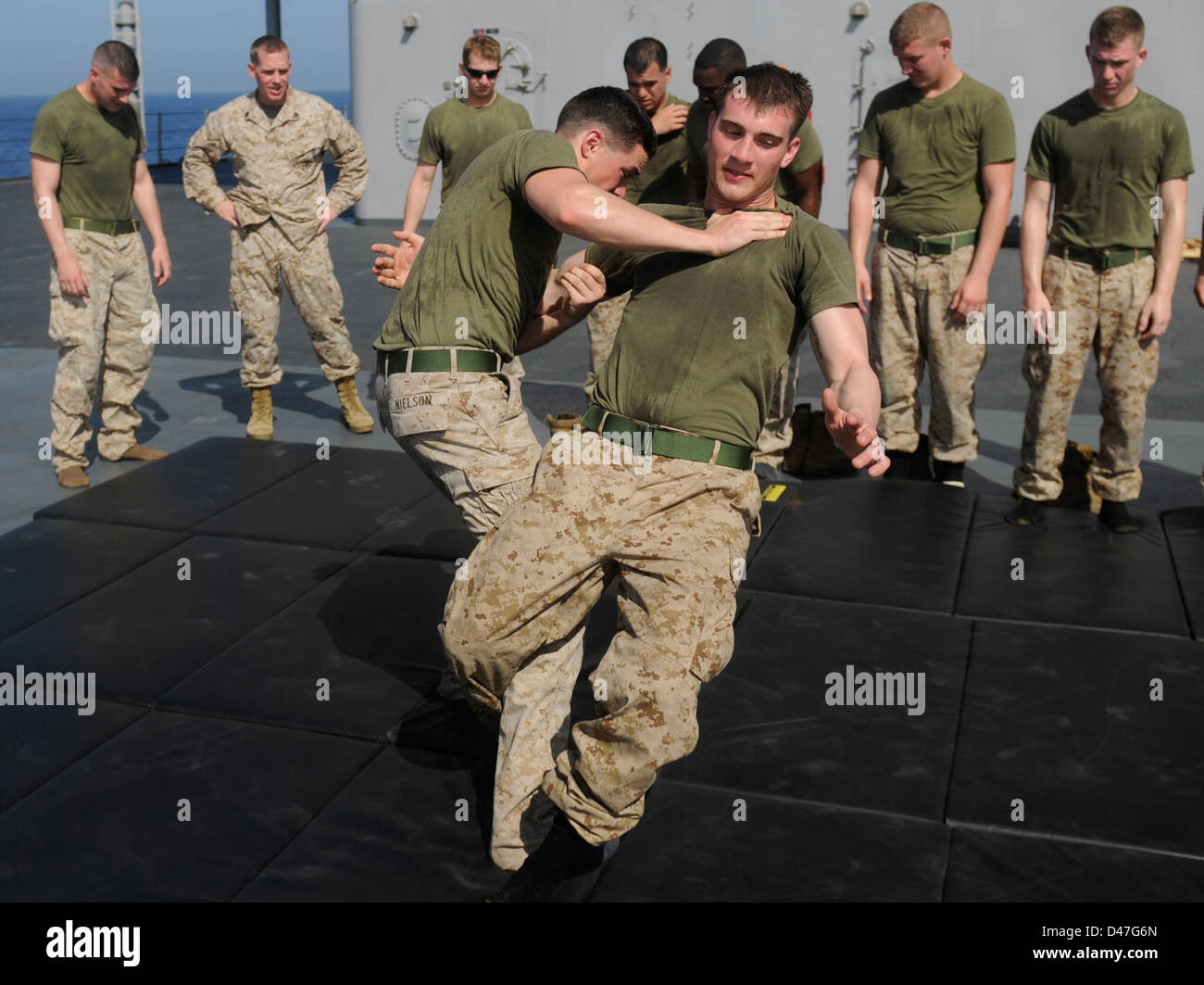 Hand to hand combat exercises hi-res stock photography and images - Alamy