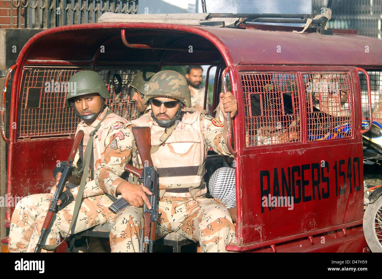 Rangers officials are in form during search operation against criminals ...