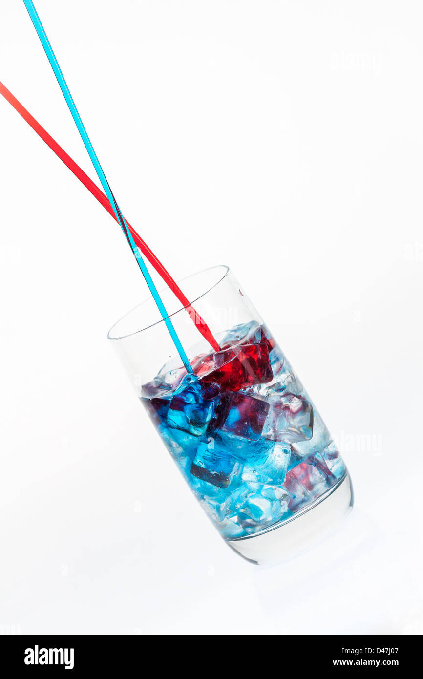 Mixing a cold drink Stock Photo - Alamy