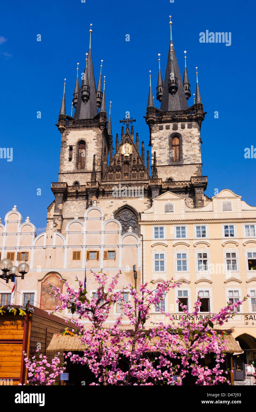 Prague easter tree hi-res stock photography and images - Alamy