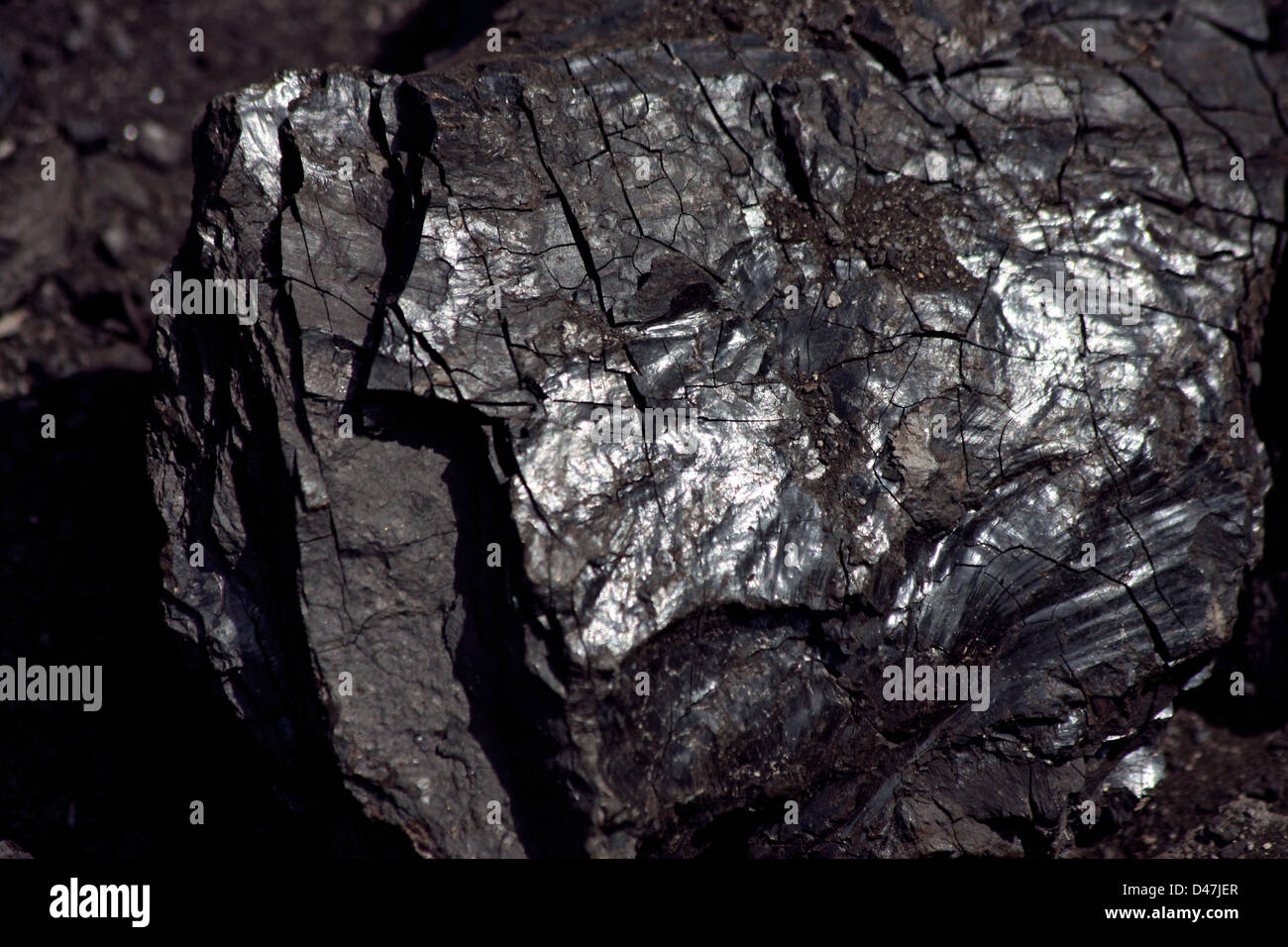 detail of coal structure Stock Photo - Alamy