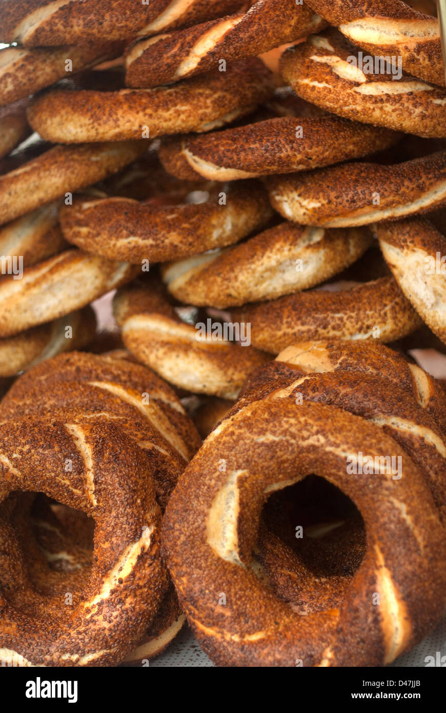 Simit (Turkish Bread Rings), Istanbul, Turkey Stock Photo - Alamy