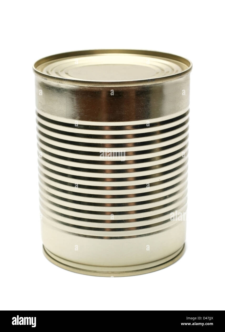 Food can isolated on white Stock Photo - Alamy