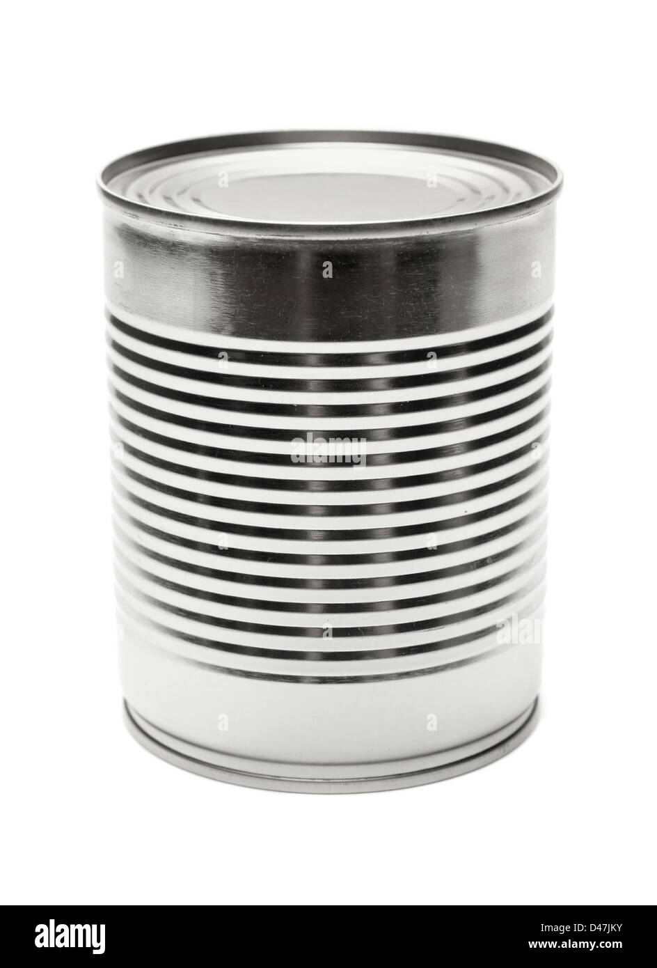 Food can isolated on white Stock Photo - Alamy