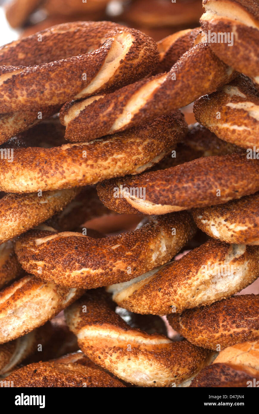Simit (Turkish Bread Rings), Istanbul, Turkey Stock Photo - Alamy