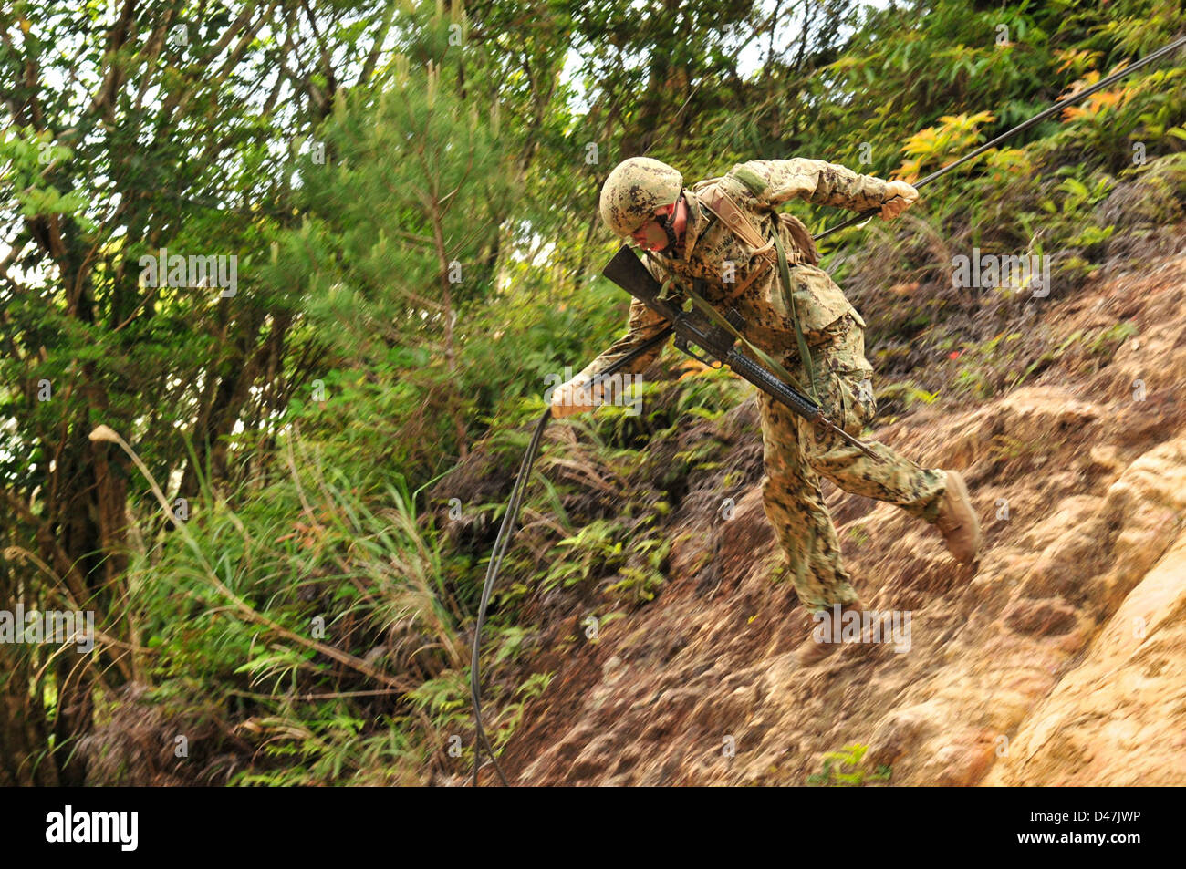 Jungle warfare training center hi-res stock photography and images - Alamy