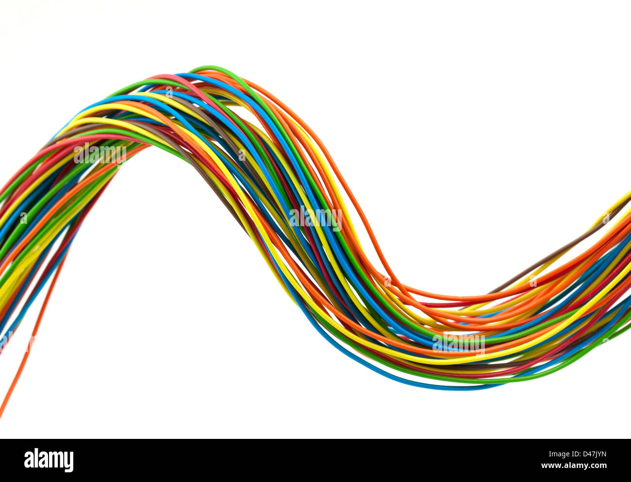 Power cable colors hi-res stock photography and images - Alamy