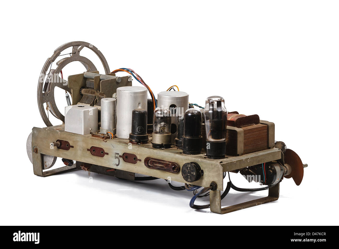 Old fashioned radio device hi-res stock photography and images - Alamy