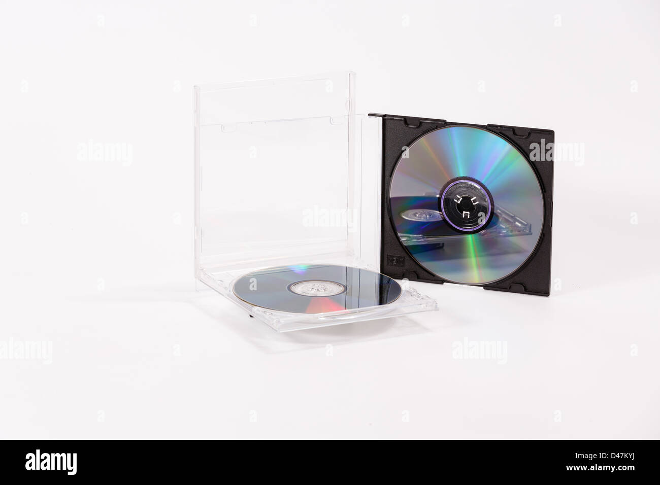 CD disk on a white background Stock Photo - Alamy