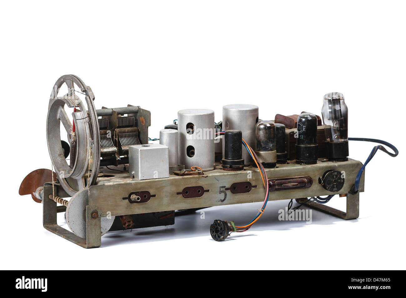 Old fashioned radio device hi-res stock photography and images - Alamy