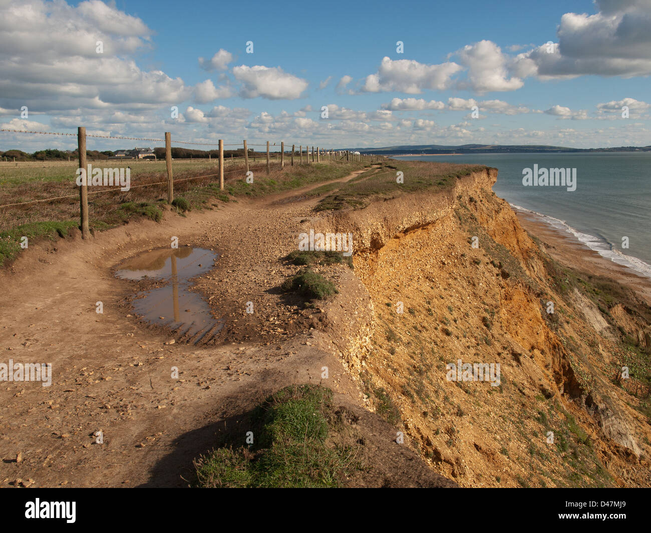 Barton on Sea Hampshire England UK Stock Photo - Alamy