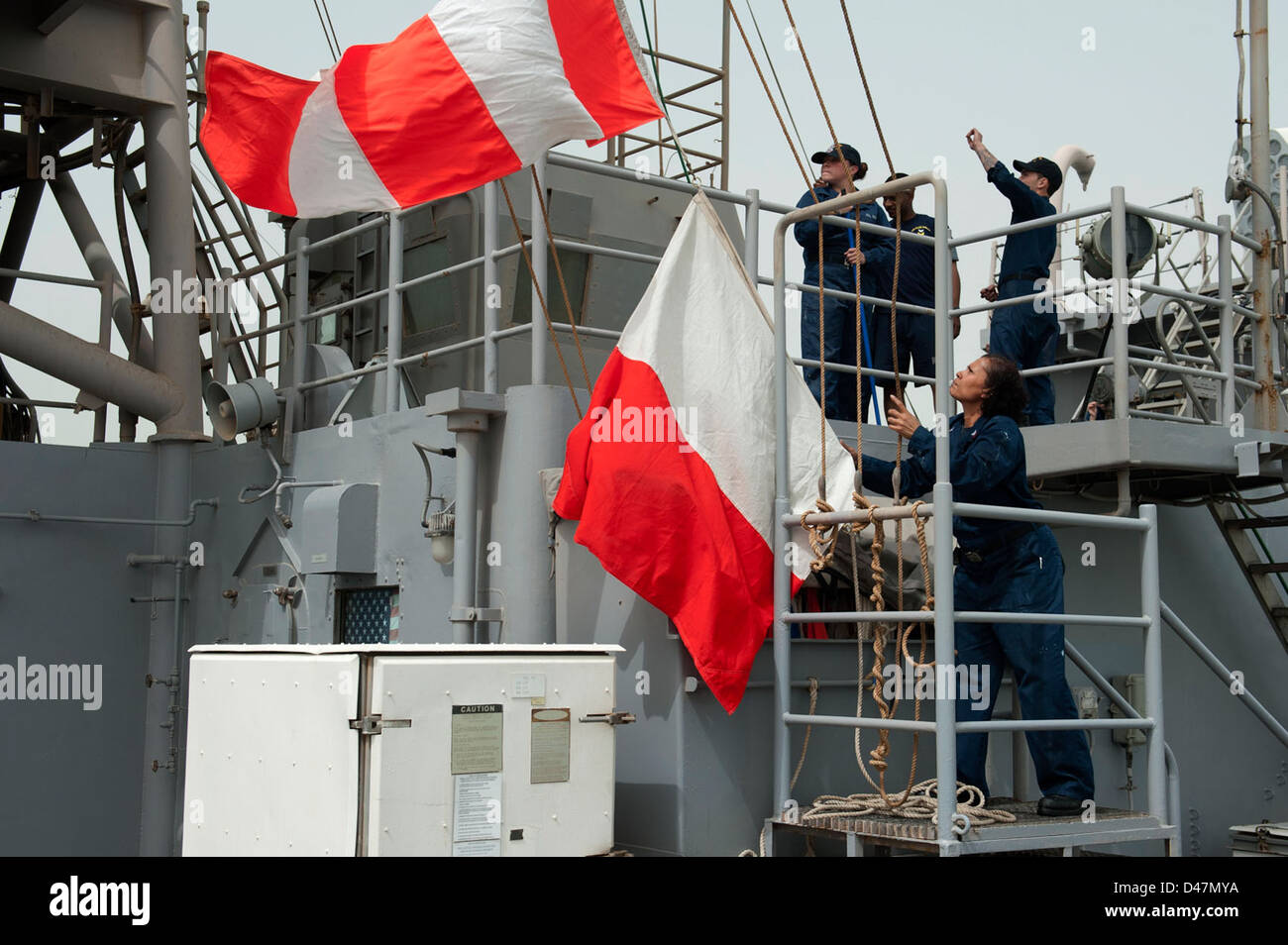Signal flag navy hi-res stock photography and images - Alamy