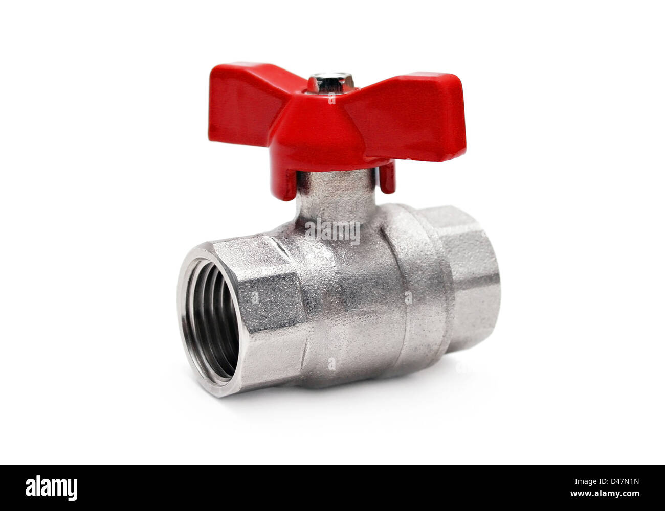 Water valve isolated on white Stock Photo - Alamy