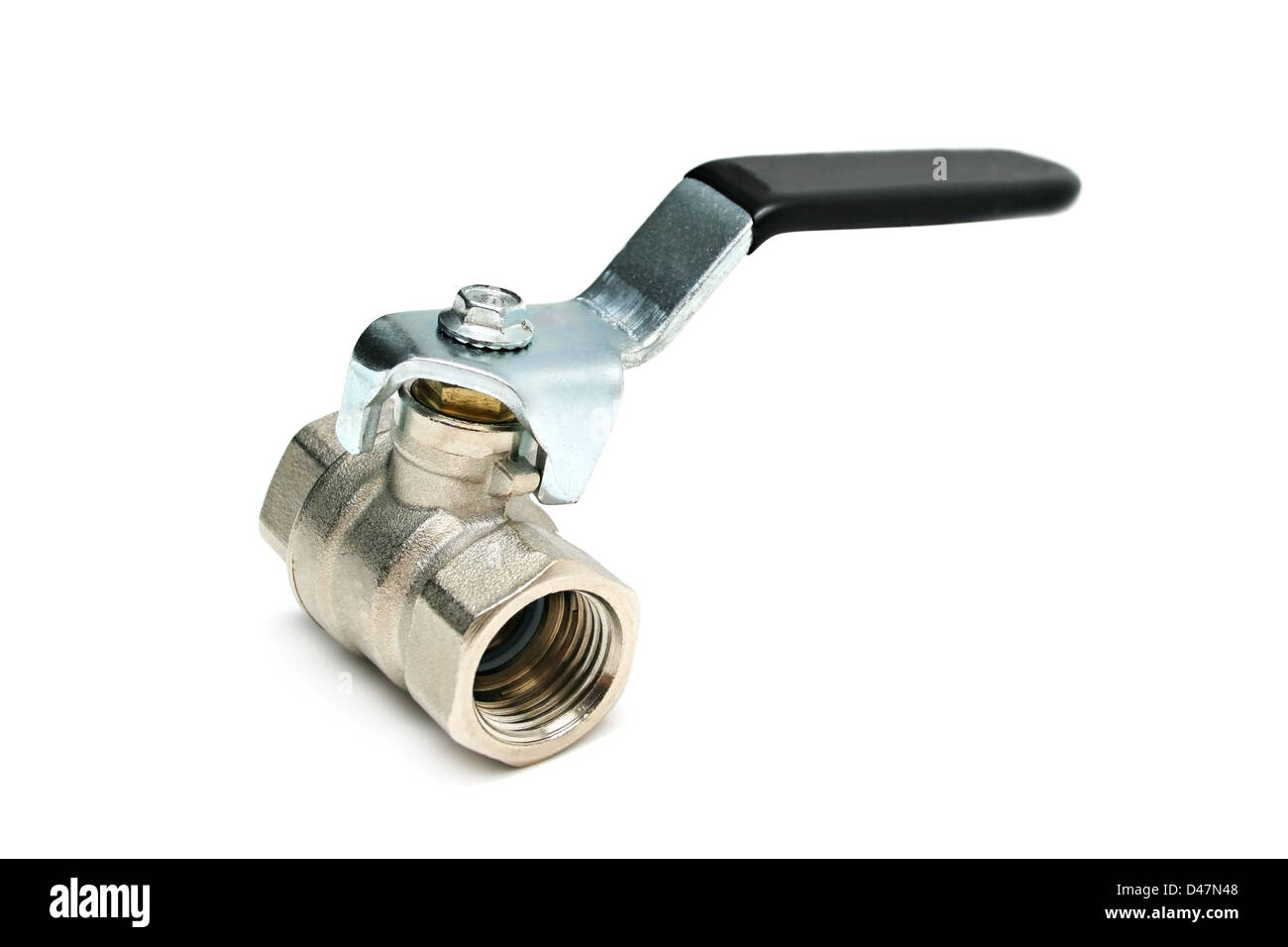 Water valve isolated on white Stock Photo - Alamy