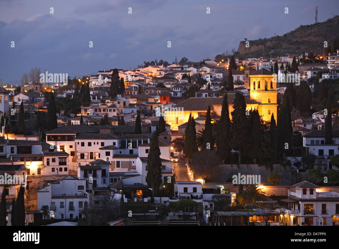 Granada aerial hi-res stock photography and images - Alamy