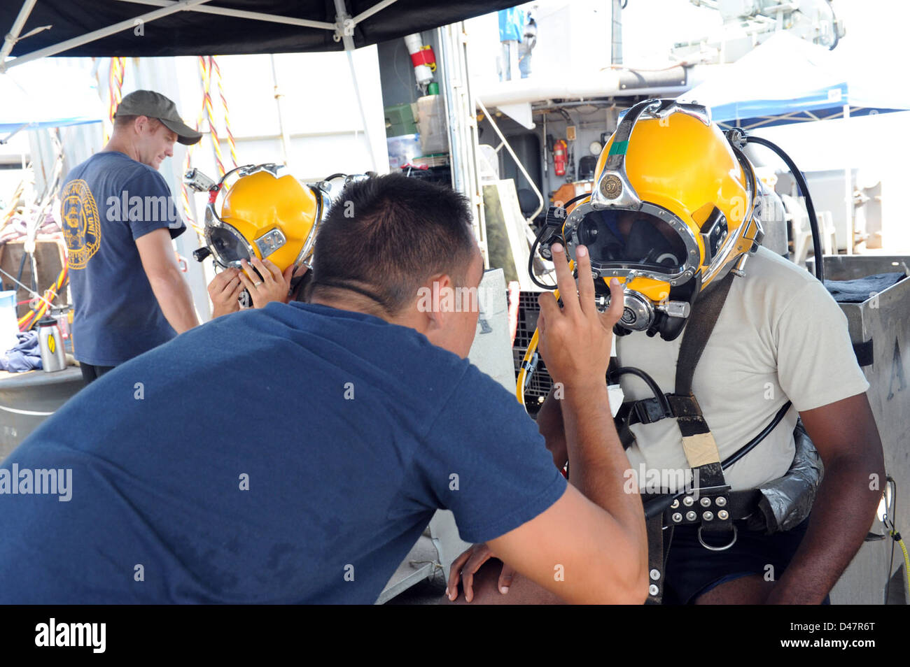 Km 37 dive helmet hi-res stock photography and images - Alamy