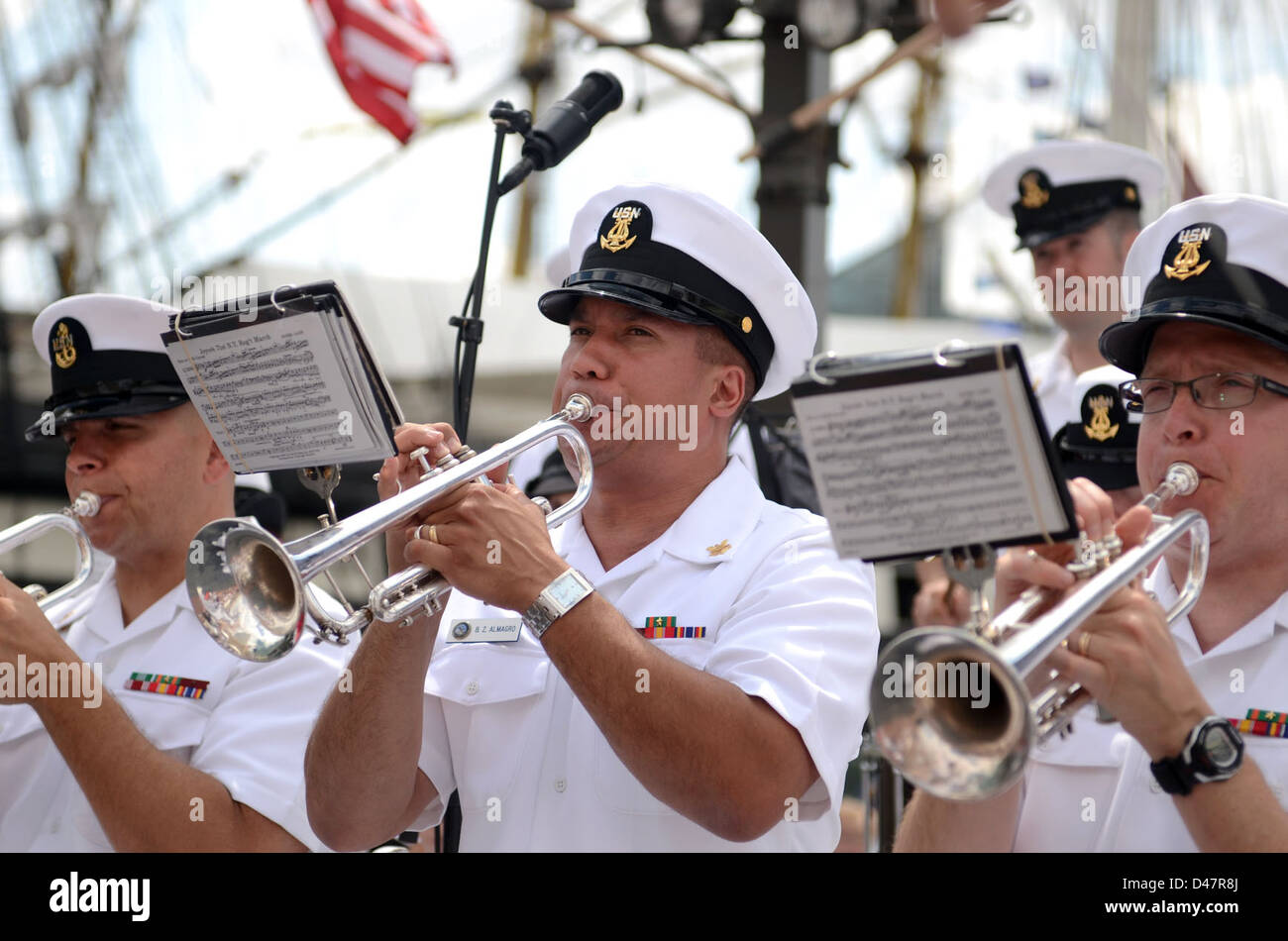 Us Navy Ceremonial Band High Resolution Stock Photography and Images ...