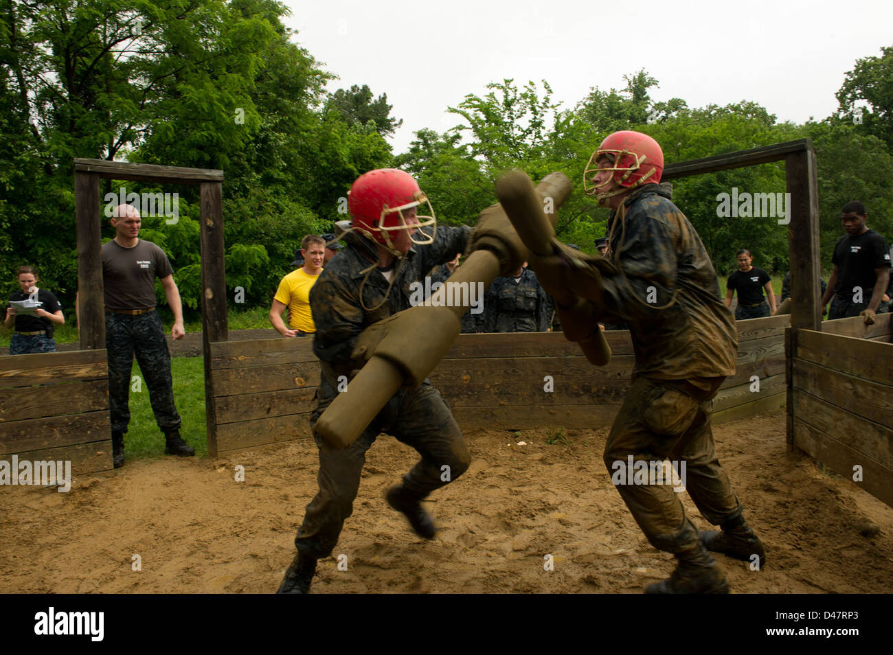 Pugil stick hi-res stock photography and images - Alamy