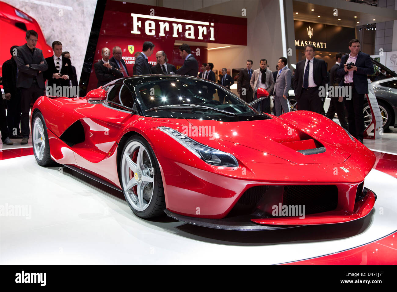 LaFerrari F50 Geneva Motor Show Stock Photo - Alamy