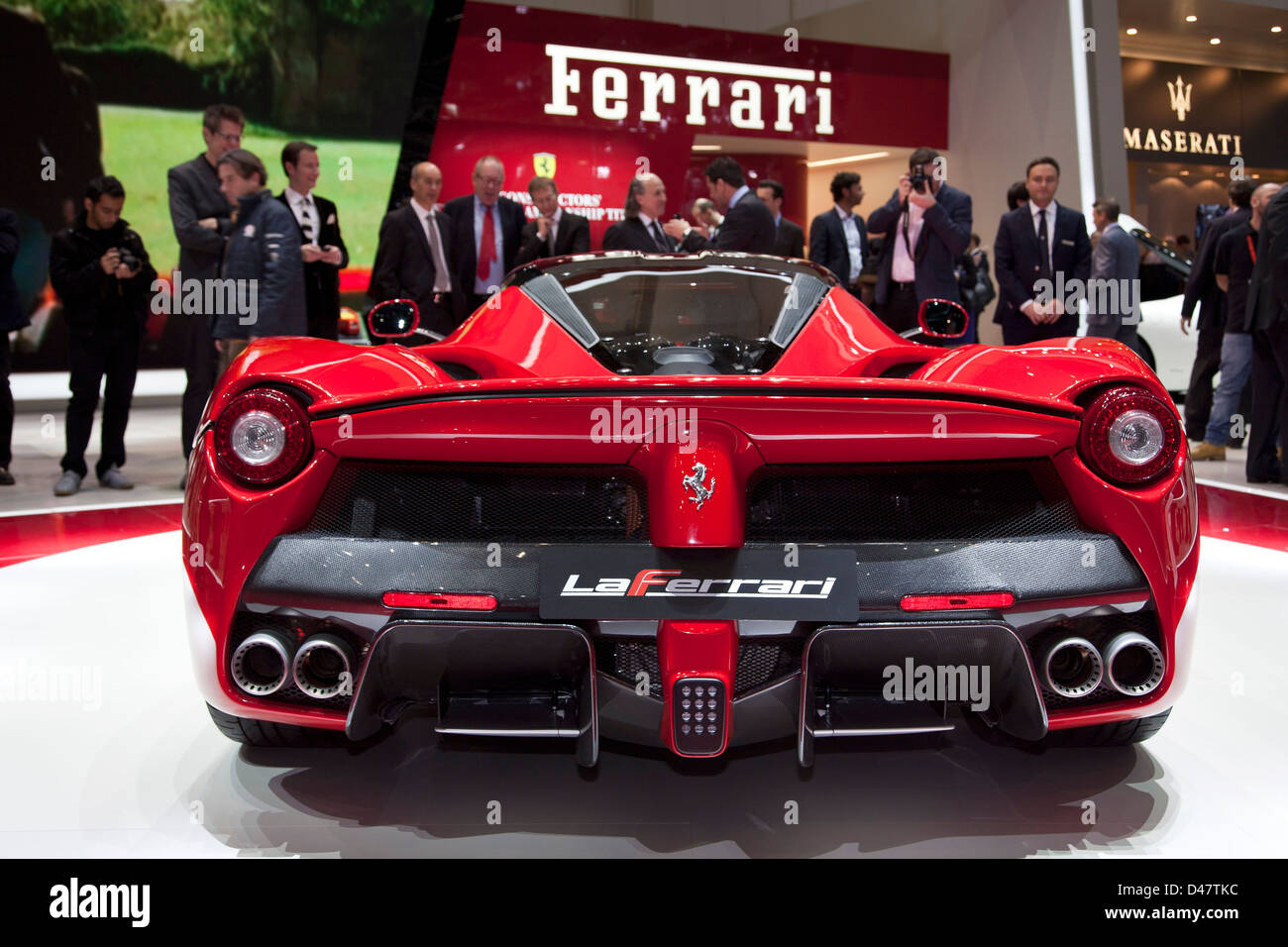 LaFerrari F50 Geneva Motor Show Stock Photo - Alamy