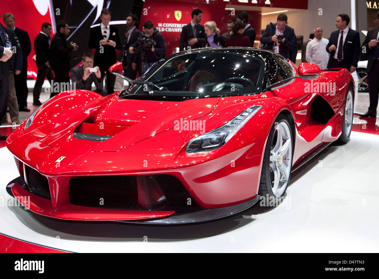 LaFerrari F50 Geneva Motor Show Stock Photo - Alamy