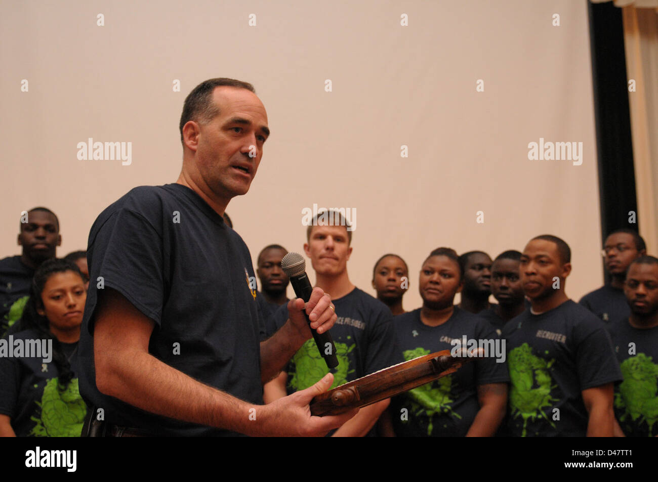 The Chief of Naval Personnel and Navy Total Force Fleet Master Chief ...