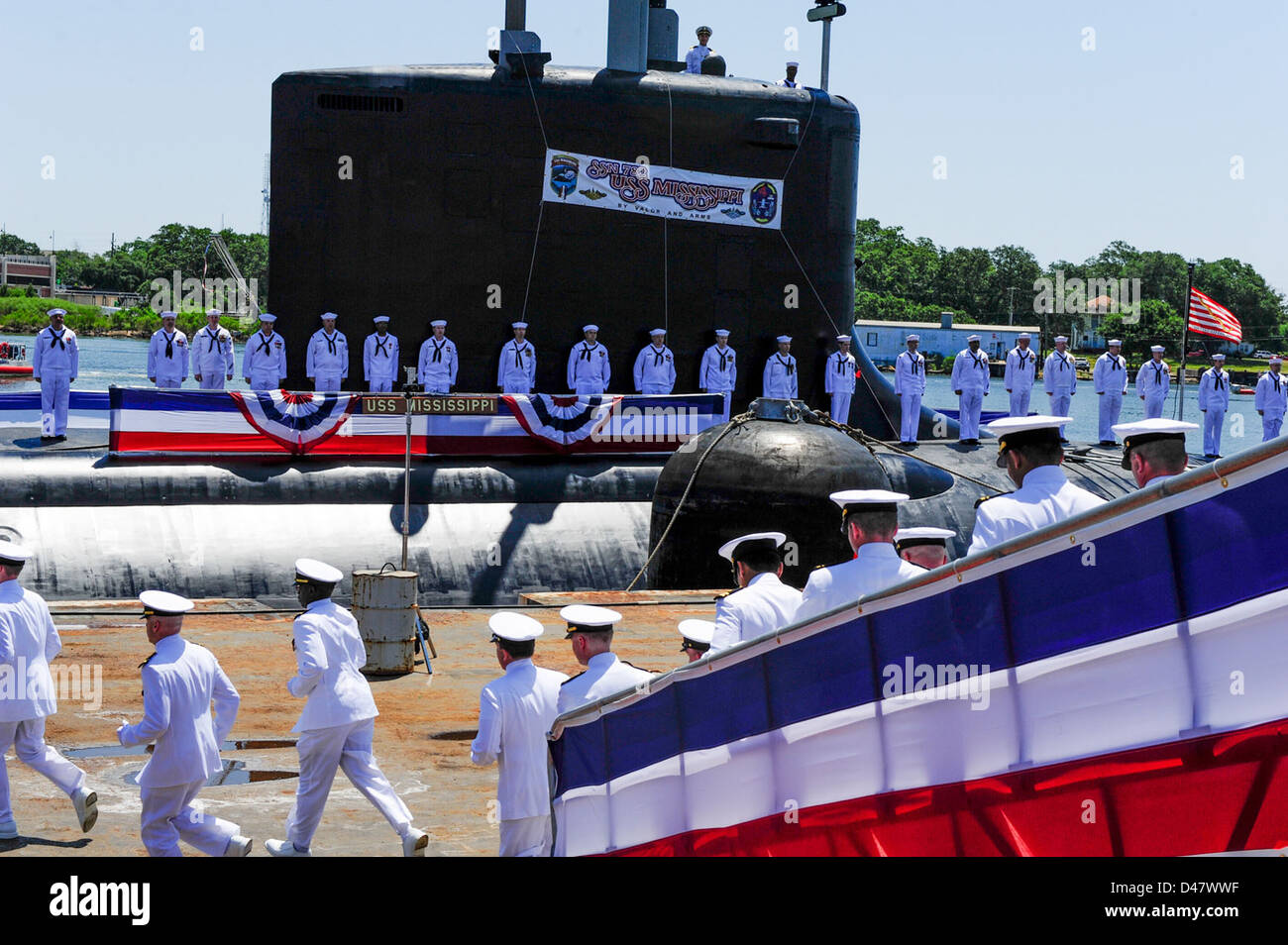 Ship commissioning ceremony hi-res stock photography and images - Alamy