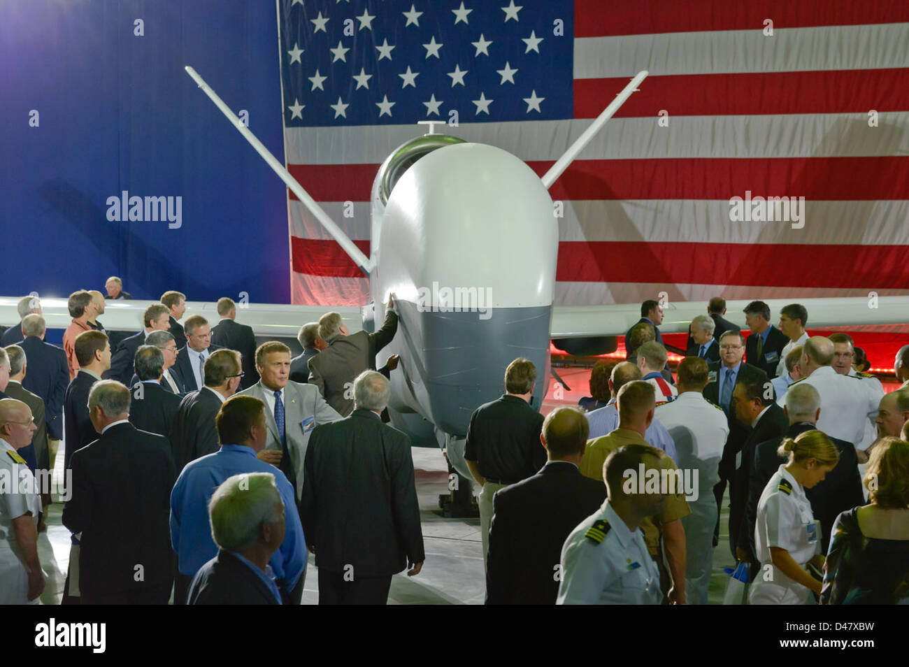 Northrop Grumman unveils the MQ-4C Broad Area Maritime Surveillance ...