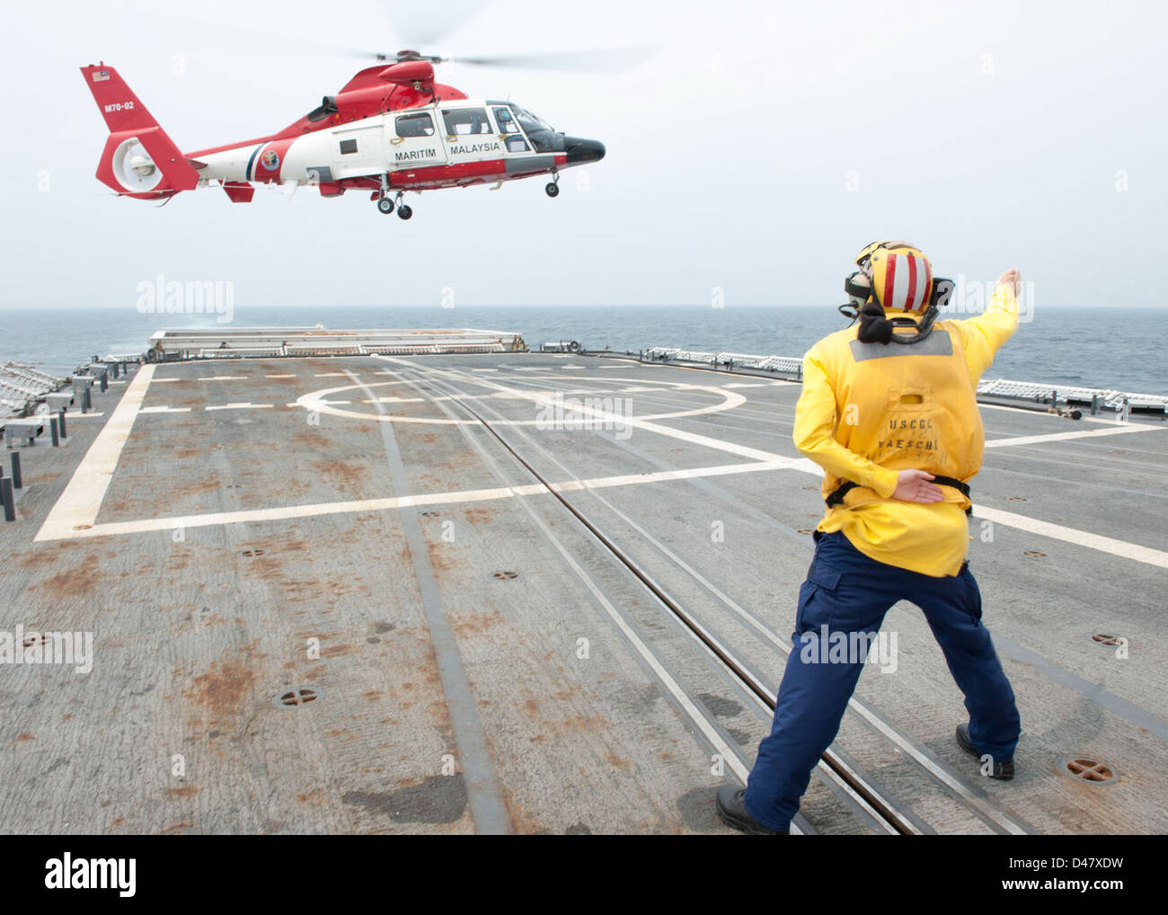 Landing signal officer hi-res stock photography and images - Alamy