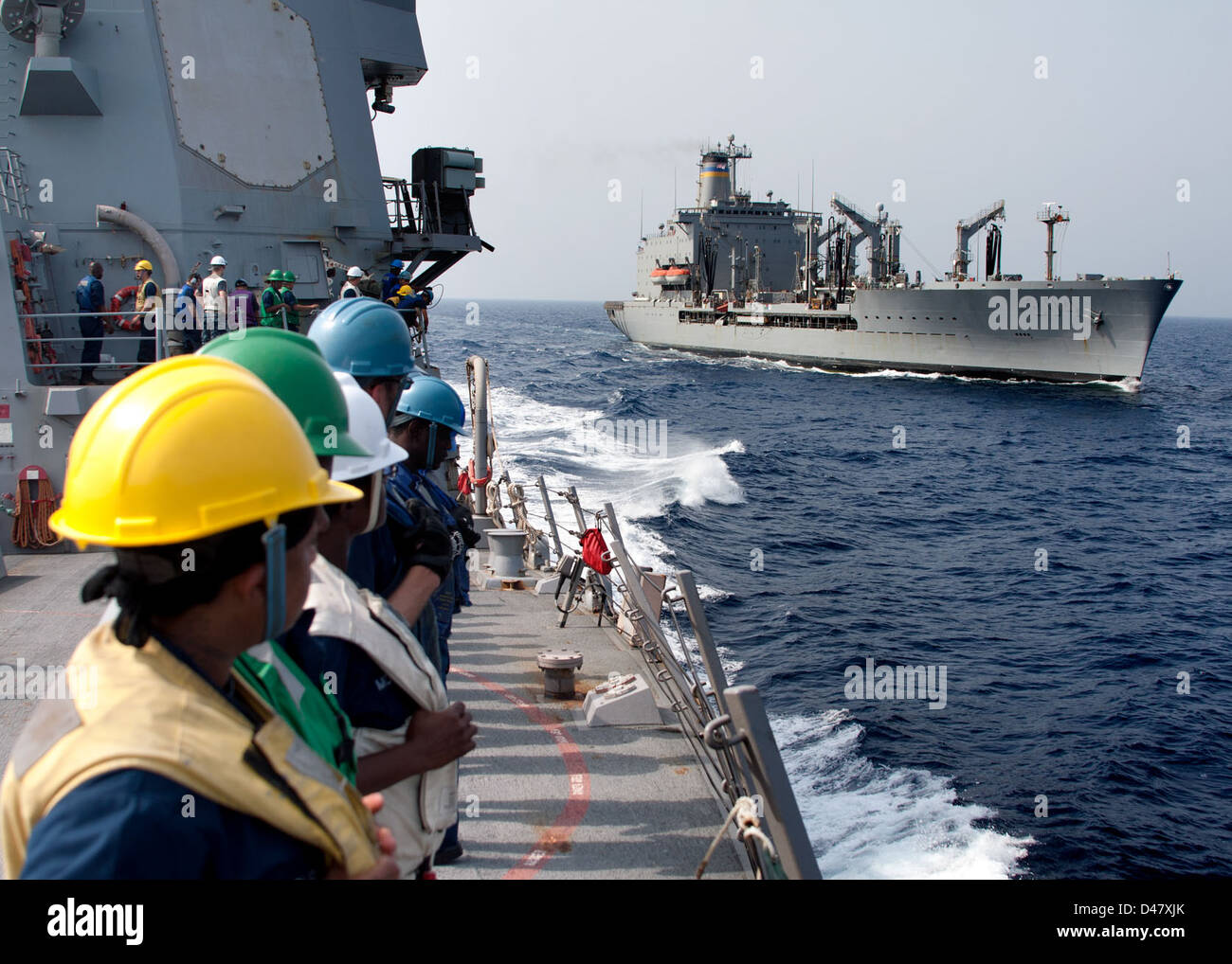 Sailors aboard uss enterprise hi-res stock photography and images - Alamy