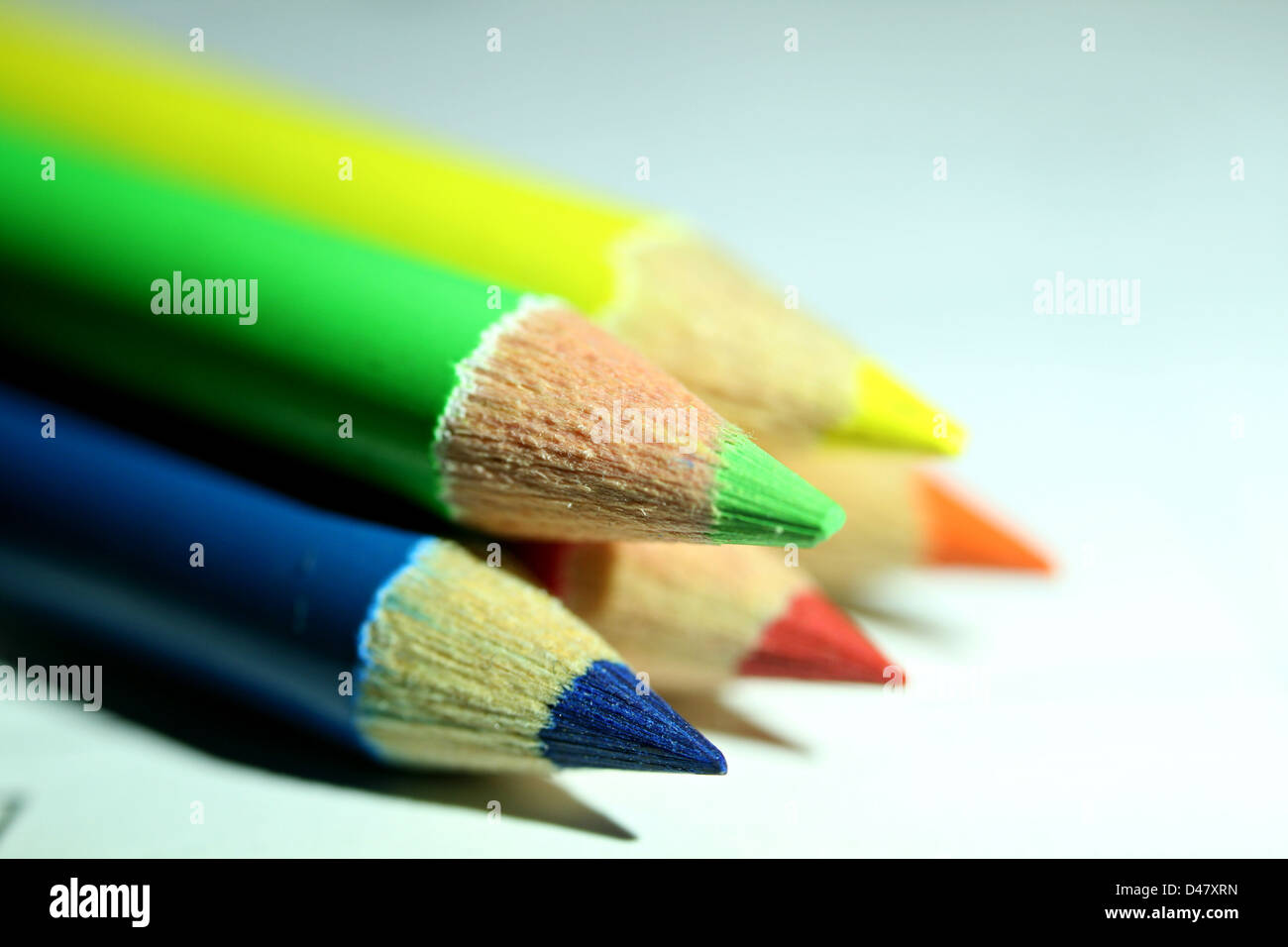 Pencils colorful hi-res stock photography and images - Alamy