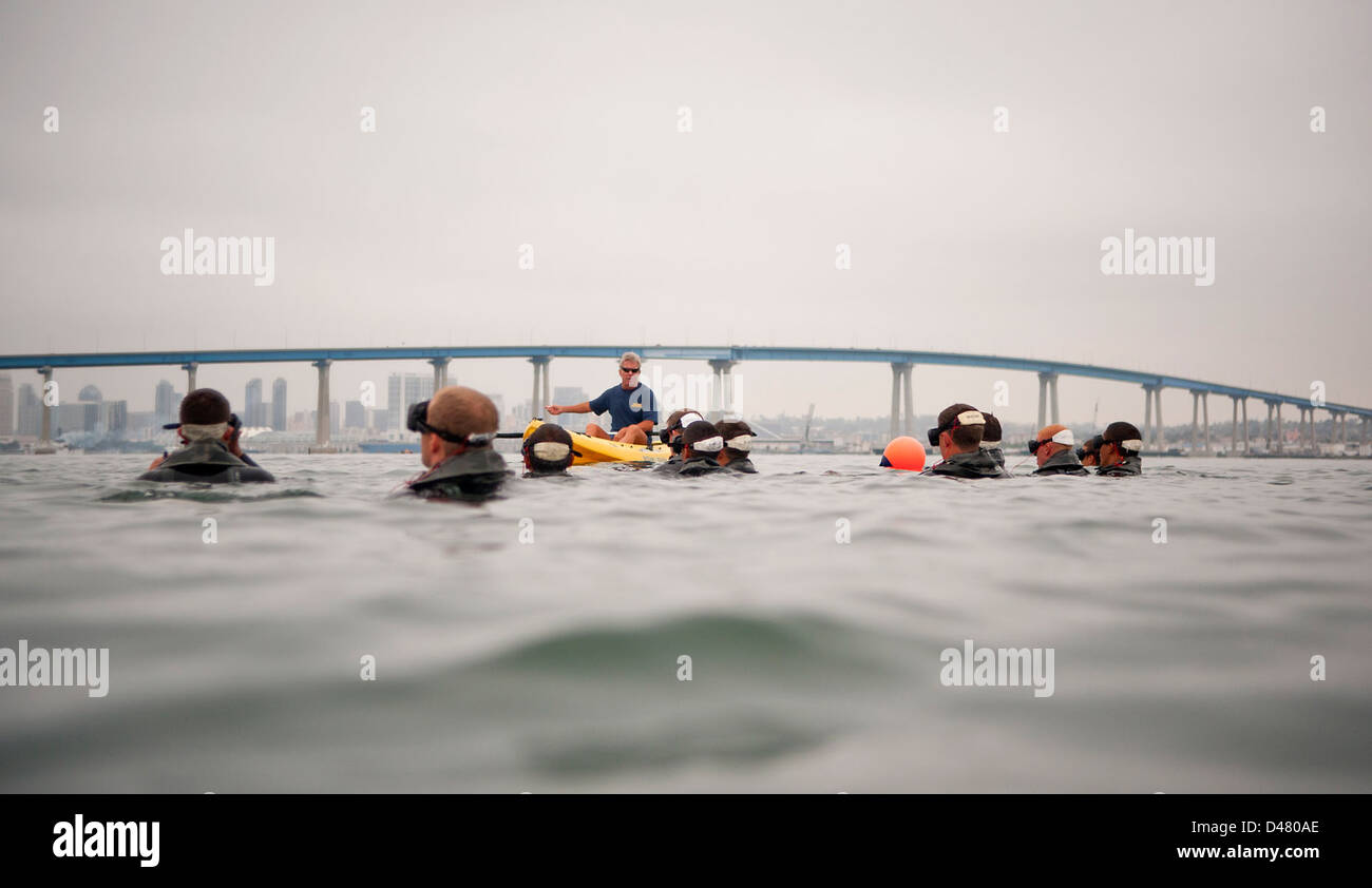 Basic underwater demolition seal hi-res stock photography and images ...