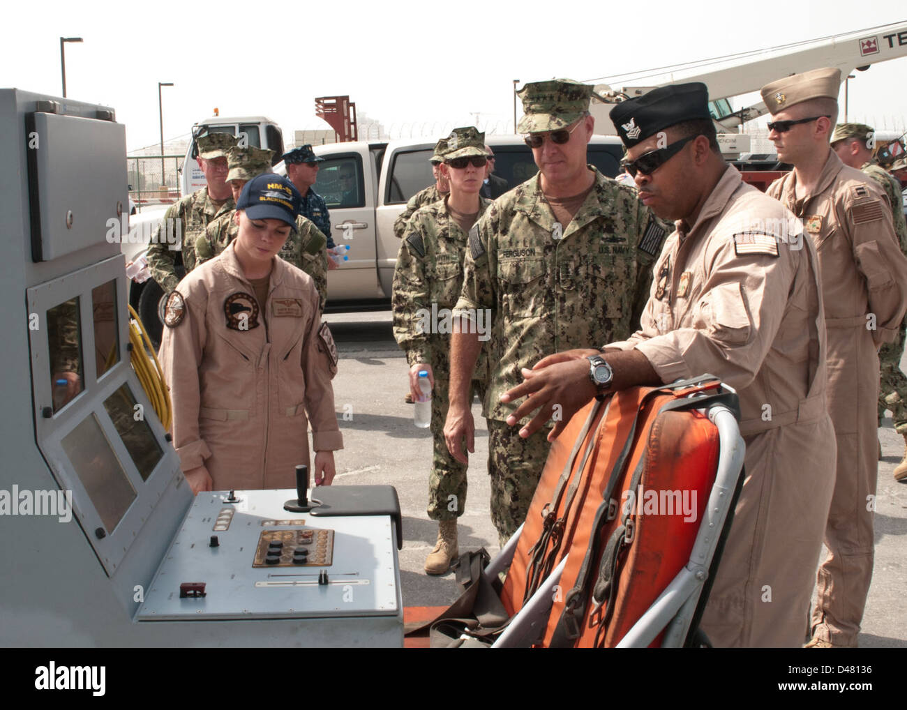 The VCNO visits Sailors Stock Photo - Alamy