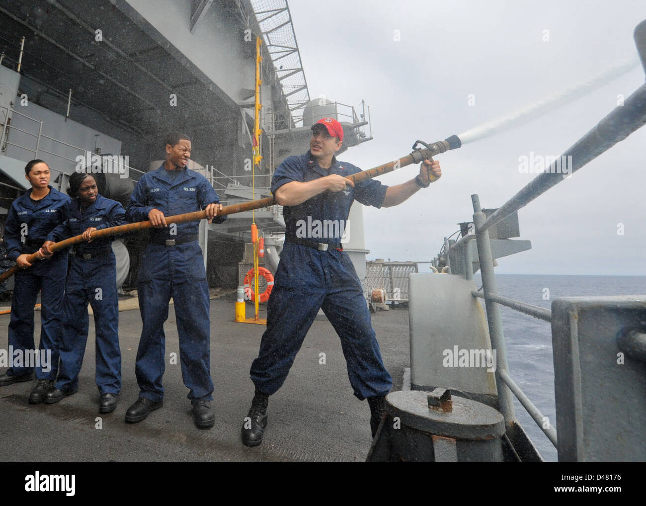 Fire ship armada hi-res stock photography and images - Alamy