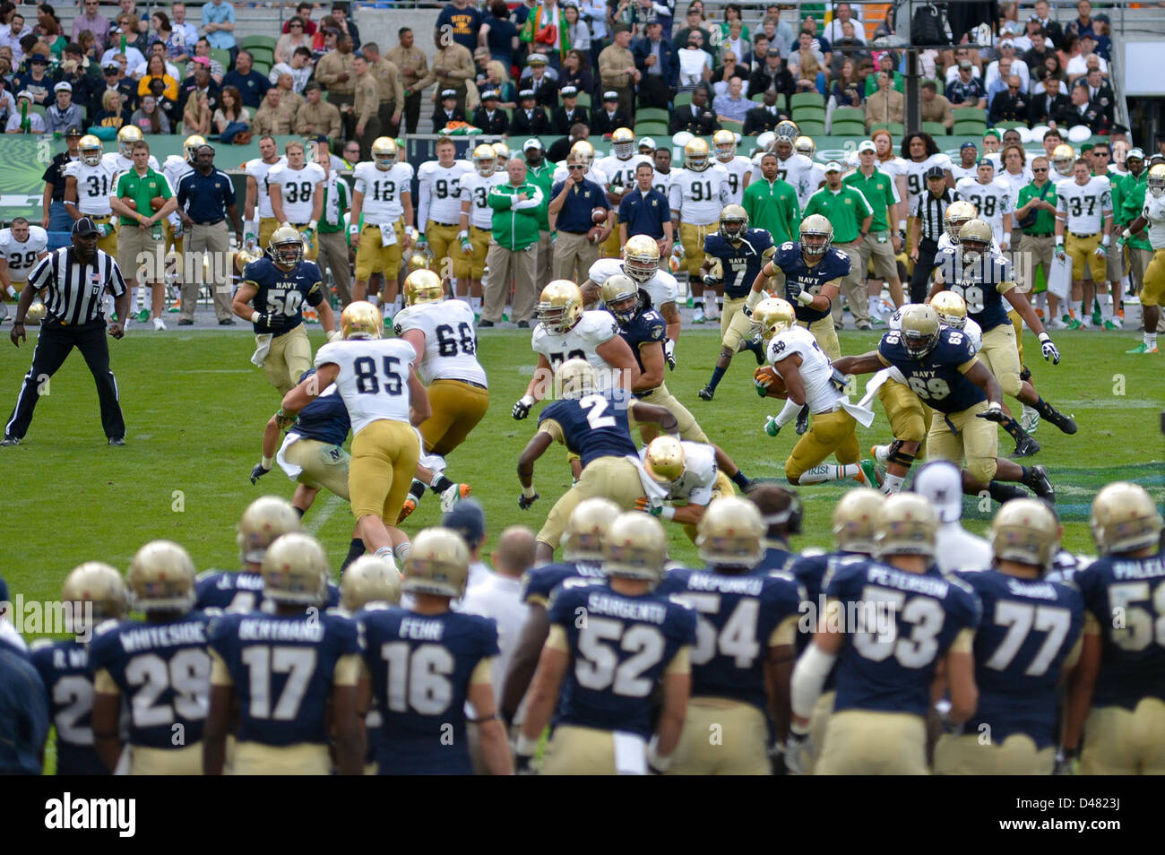 Notre dame football game in hi-res stock photography and images - Alamy