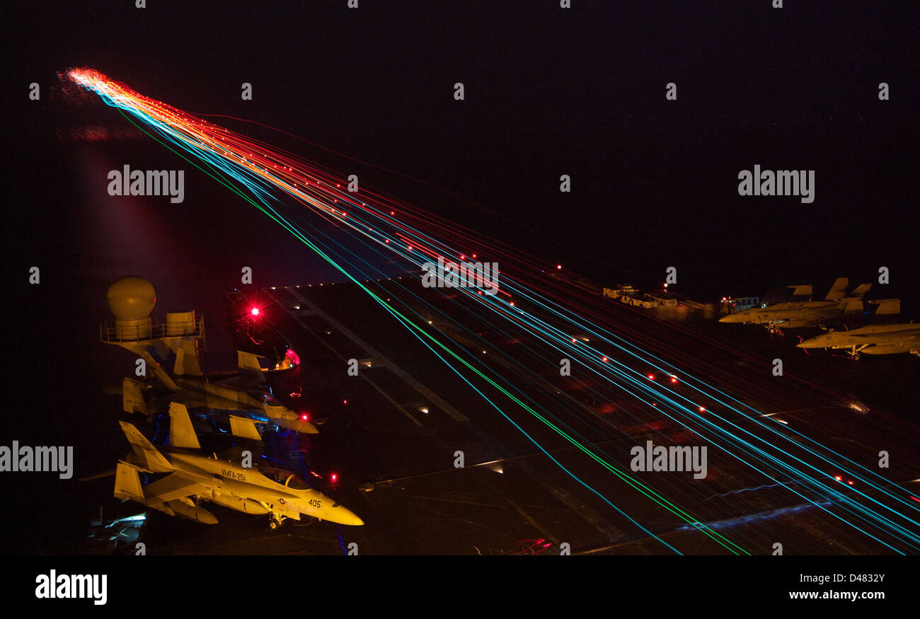 Night Flight Operations High Resolution Stock Photography and Images ...